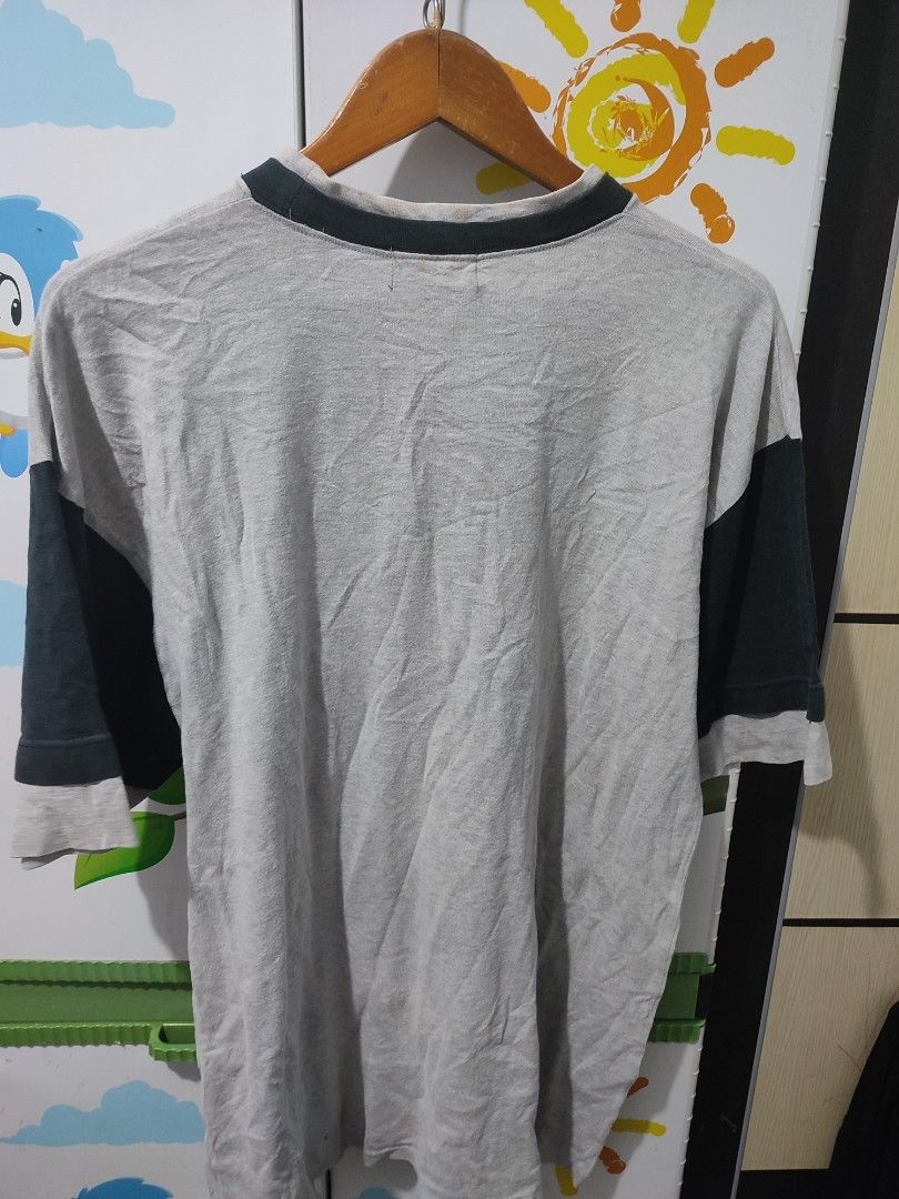 Casual baju kangol size xl mines noda di cuci aja, Fesyen Pria, Pakaian ...