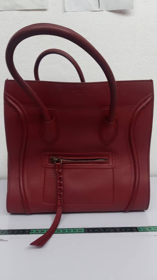 Celine luagage phantom red colour, Luxury, Bags & Wallets on Carousell