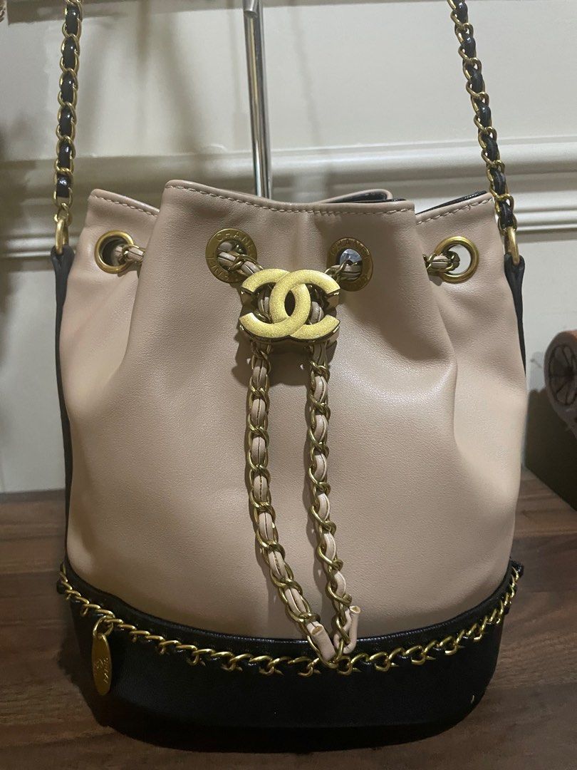 Chanel Bucket Nude Color, Women's Fashion, Bags & Wallets, Cross-body ...
