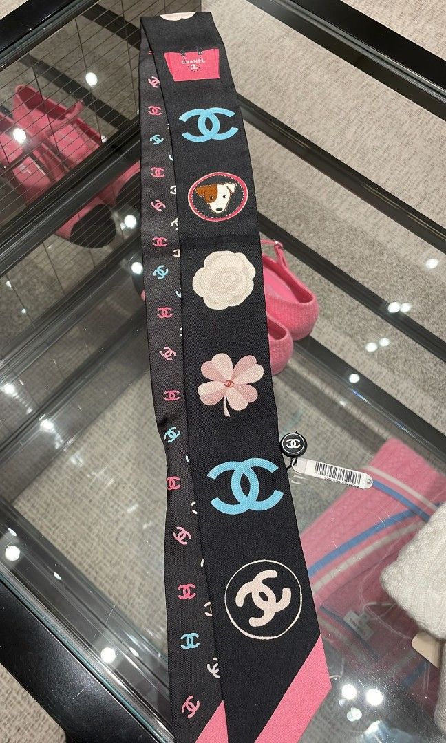 Chanel twilly, Luxury, Accessories on Carousell