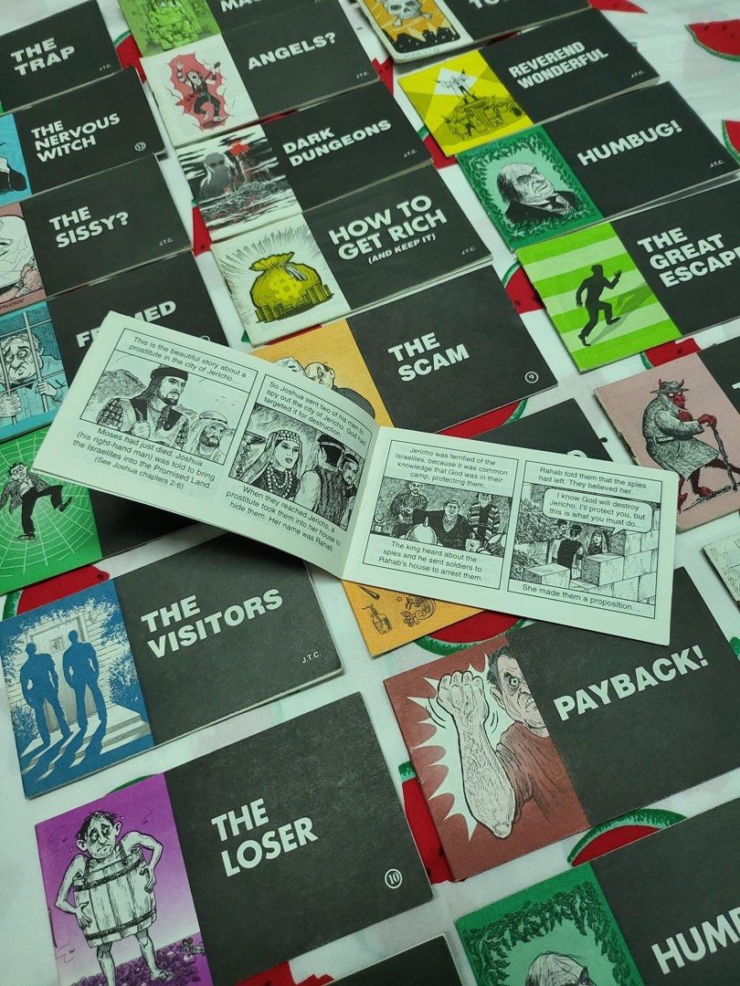 Chick Publications Tracts Christian Gospel Comics, Hobbies & Toys ...