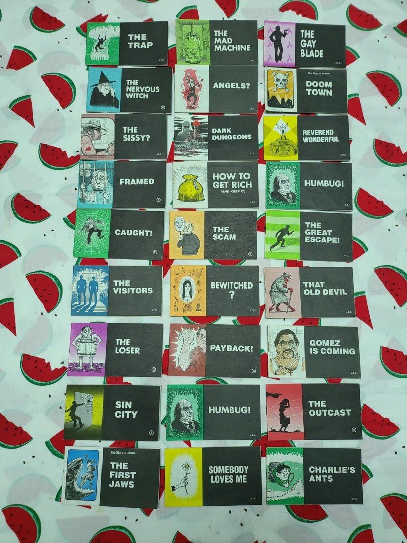 Chick Publications Tracts Christian Gospel Comics, Hobbies & Toys ...