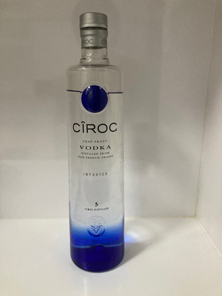 Ciroc vodka 1L (opened), Food & Drinks, Alcoholic Beverages on Carousell