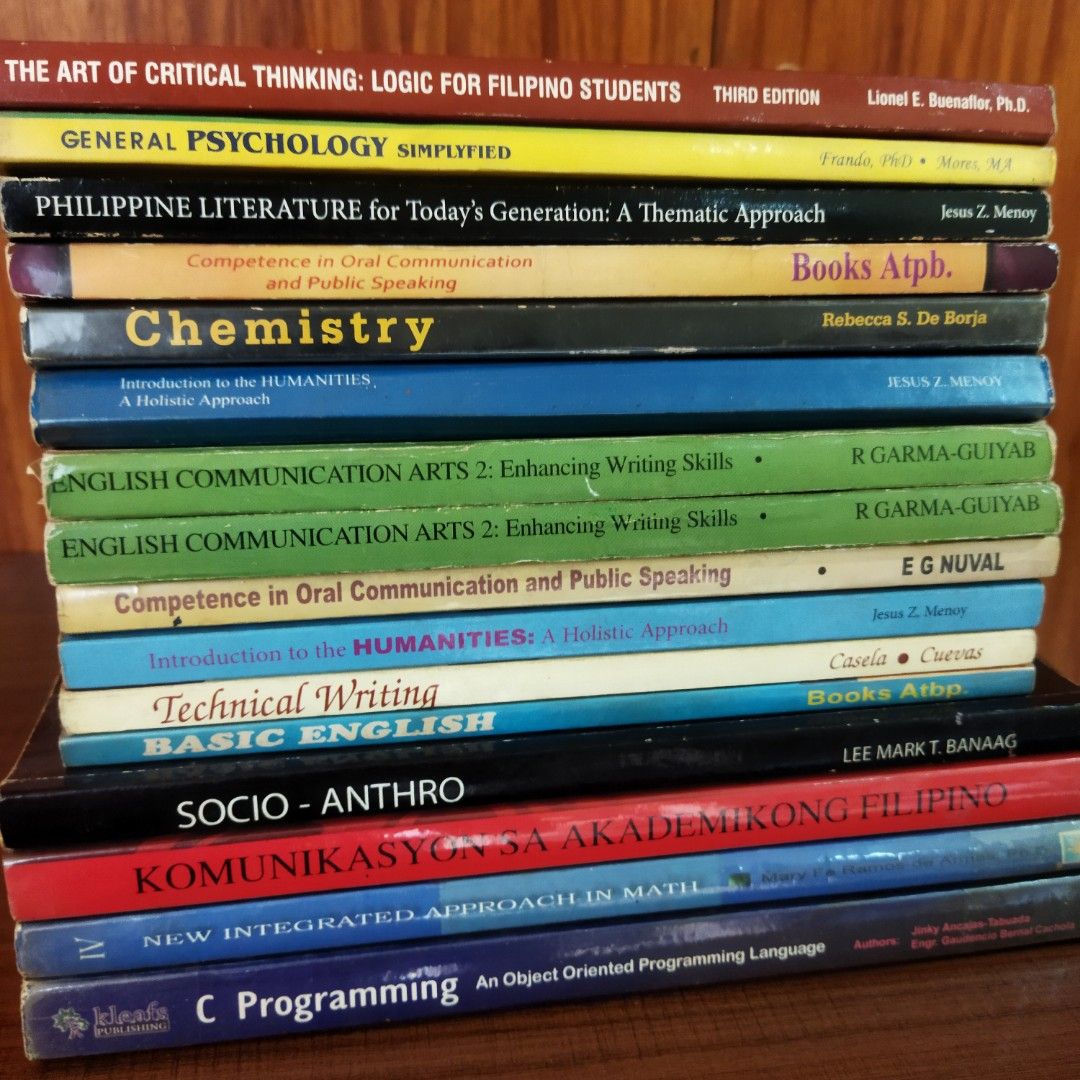 College Textbooks - Critical Thinking, Psychology, Oral Comm, Basic ...