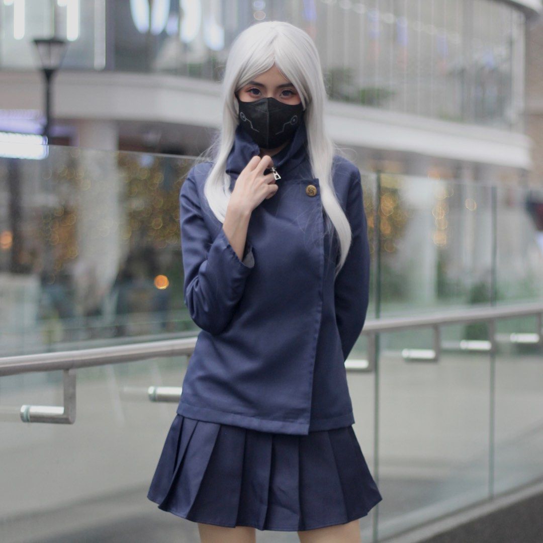 WTS WTR Inumaki Toge Female ver. Cosplay Jujutsu Kaisen, Women's ...