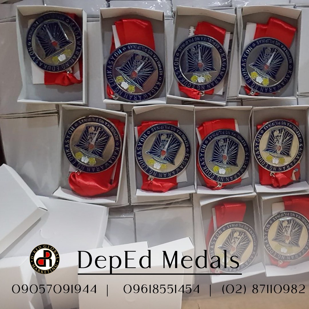 Custom Deped Medal, Medals, Schoo Awards, Medal, Hobbies & Toys ...