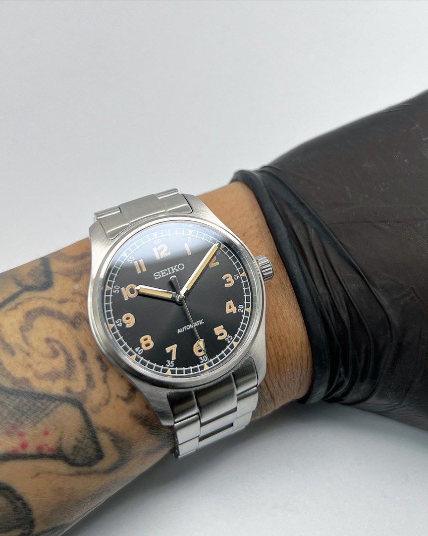 Custom Seiko Mod Spirit Field Watch 39MM, Men's Fashion, Watches ...