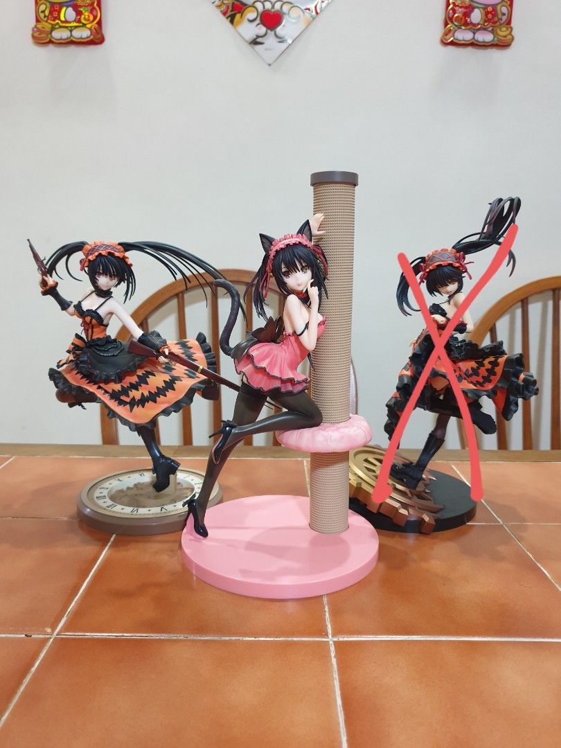 Date a Live - Kurumi Tokisaki Scale Figure - 1/7 Neko Cat Ver. (Kadokawa), 1/7 Clear Ver ...