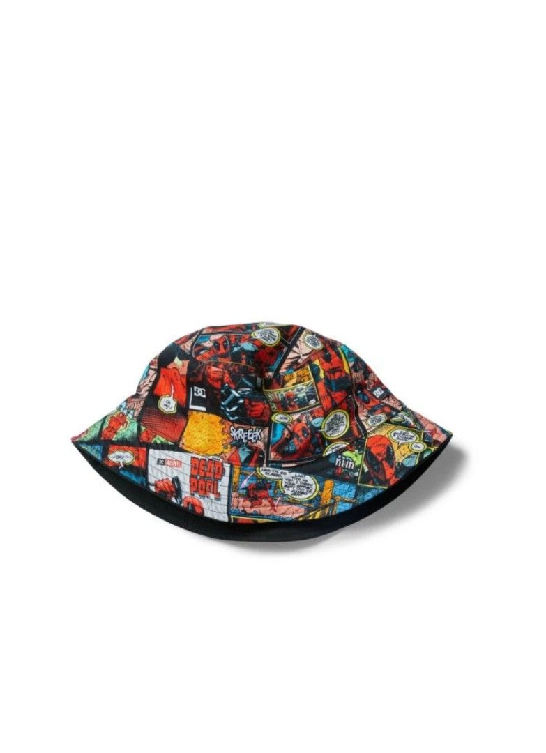 DC x Marvel Deadpool Reversible Bucket Hat, Men's Fashion, Watches ...