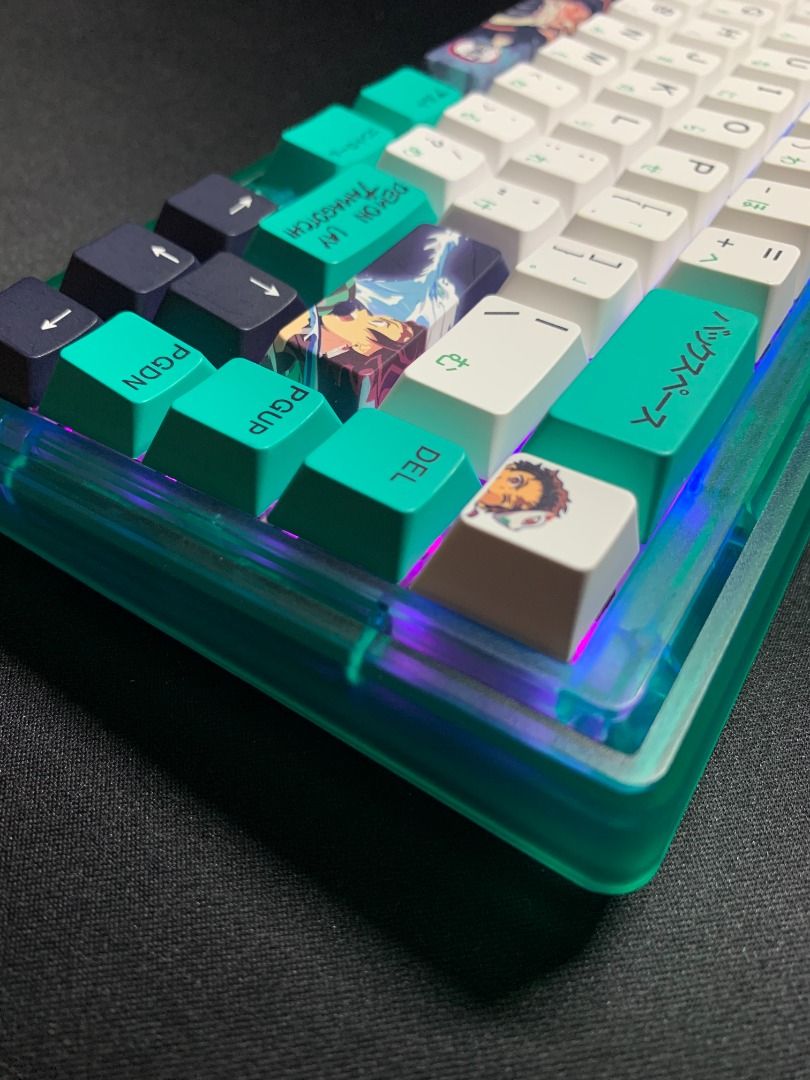 Demon Slayer Custom 65% Mechanical Keyboard, Computers & Tech, Parts ...