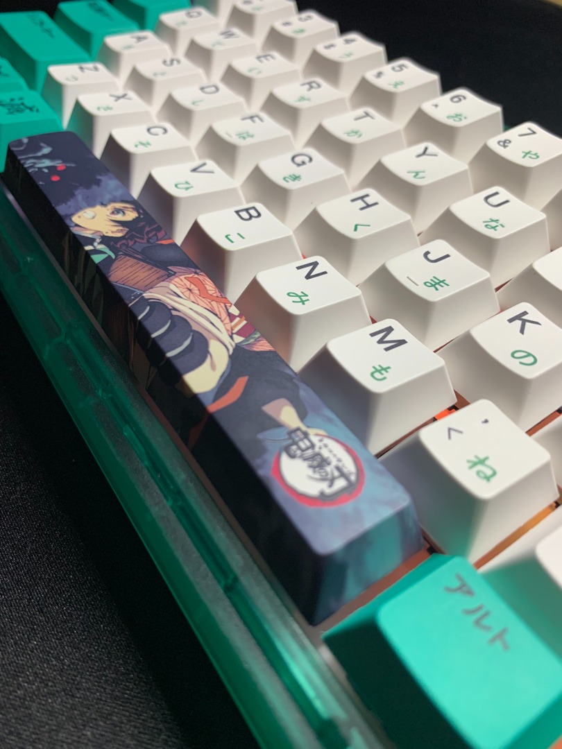 Demon Slayer Custom 65% Mechanical Keyboard, Computers & Tech, Parts ...