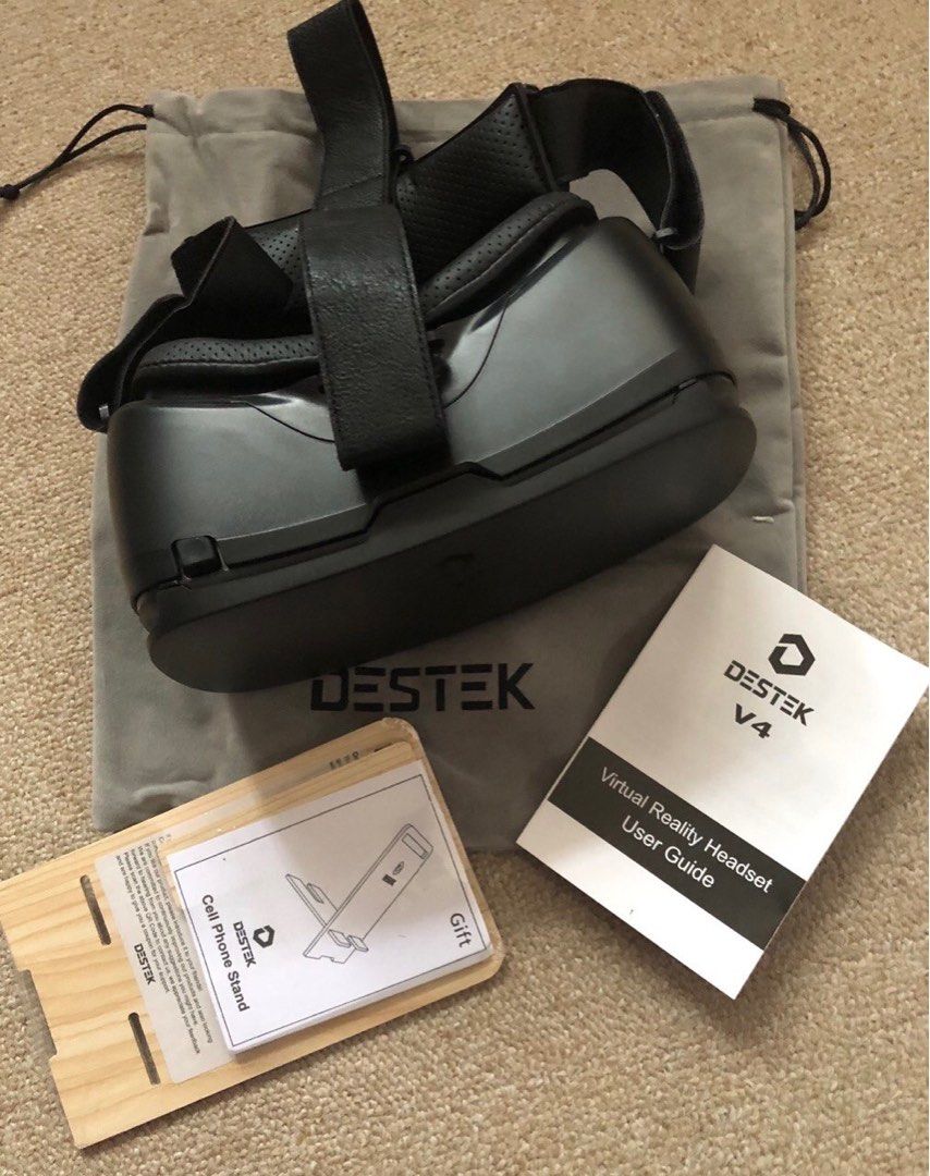 DESTEX V4 Virtual Reality Headset, Video Gaming, Gaming Accessories ...