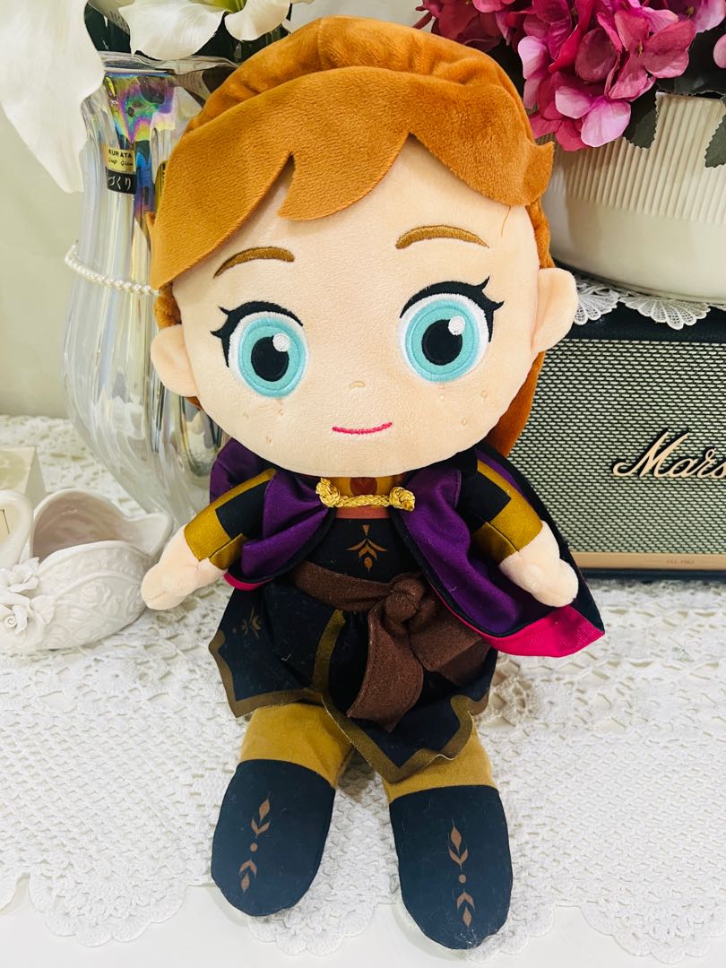 Disney Anna soft toy, Hobbies & Toys, Toys & Games on Carousell