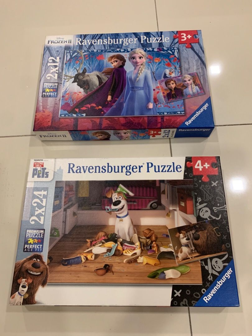 Disney characters puzzles, Hobbies & Toys, Toys & Games on Carousell