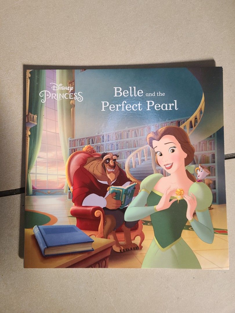 Disney Princess Belle and the Perfect Pearl, 興趣及遊戲, 書本 & 文具, 小朋友書 ...