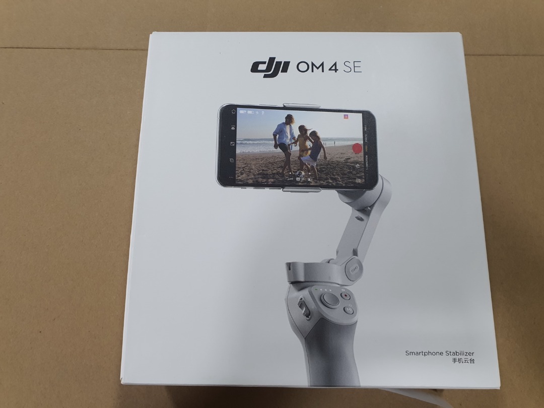 DJI OM 4 SE 3-Axis Smart Mobile Phone Gimbal Stabiliser, Photography, Photography Accessories ...