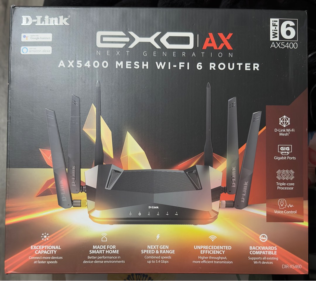 D-Link AX5400 Router Wi-Fi 6, Computers & Tech, Parts & Accessories ...