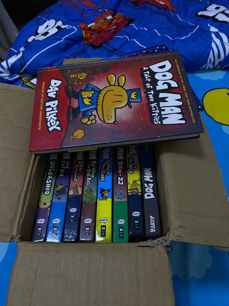 Dog Man 10 Books Set, Hobbies & Toys, Books & Magazines, Children's ...