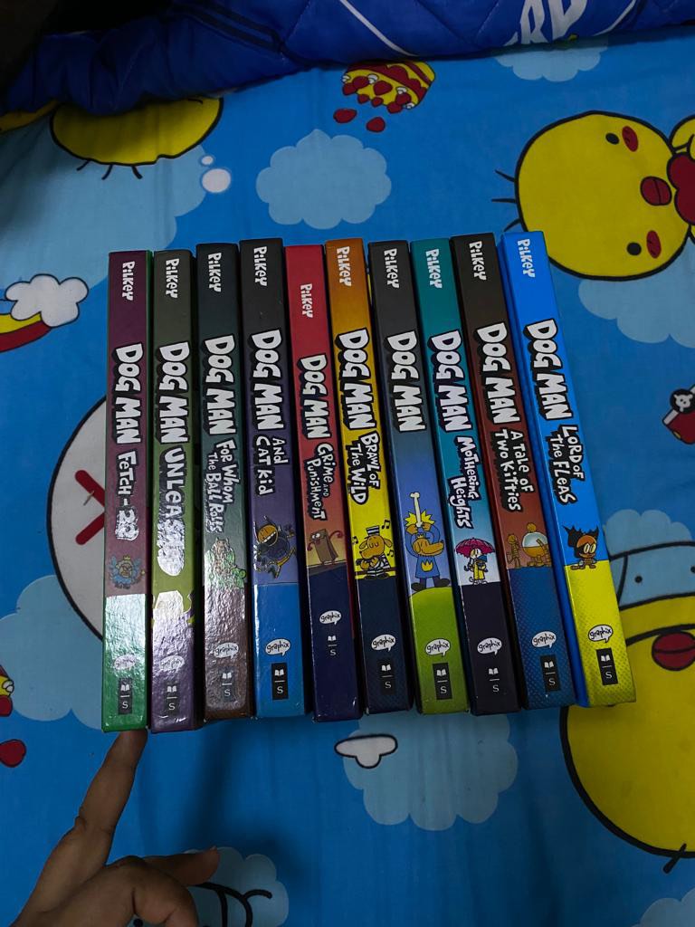 Dog Man 10 Books Set, Hobbies & Toys, Books & Magazines, Children's ...