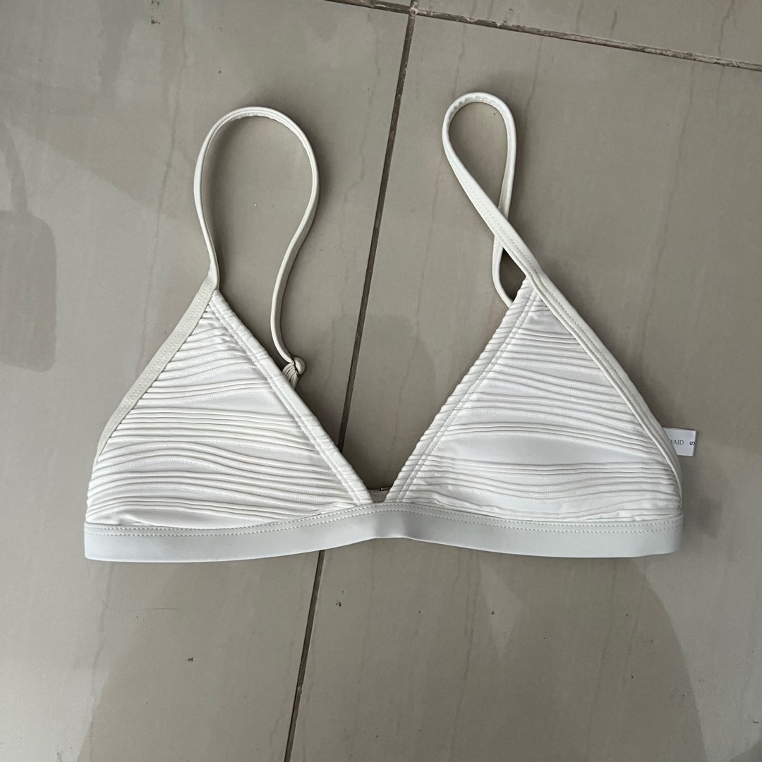 Eighth mermaid white bikini top, Women's Fashion, Swimwear, Bikinis ...