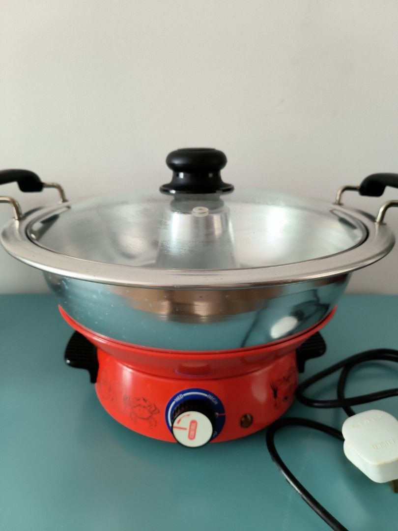 Electric Steamboat hot pot 4.2l, TV & Home Appliances, Kitchen ...