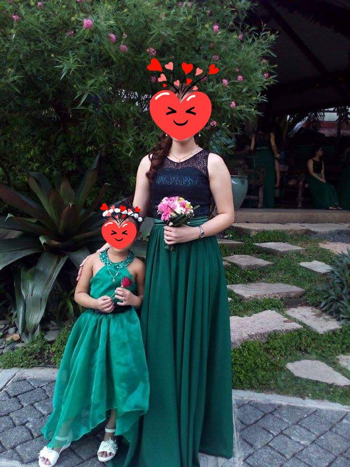 Emerald Green Entourage Dress on Carousell