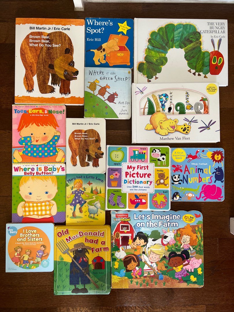 [> 80 Books] Eric Carle Usbourne Farmyard Oxford Reading Tree Children ...