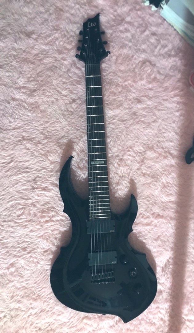 ESP LTD FRX-407 7 string electric guitar, Hobbies & Toys, Music & Media ...