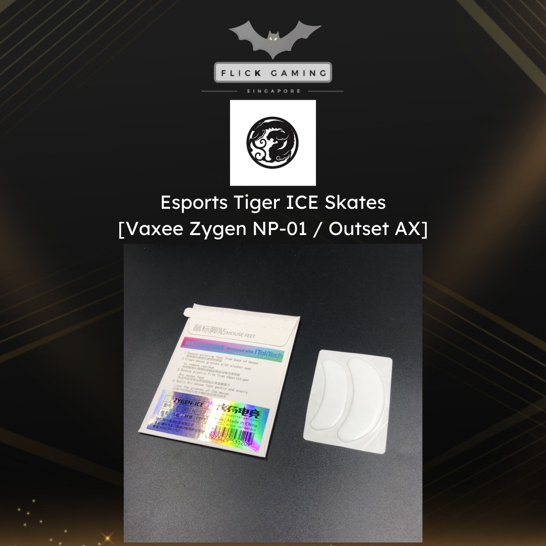 Esports Tiger ICE Mouse Skates [Vaxee Zygen NP-01 / NP-01S / Outset AX ...