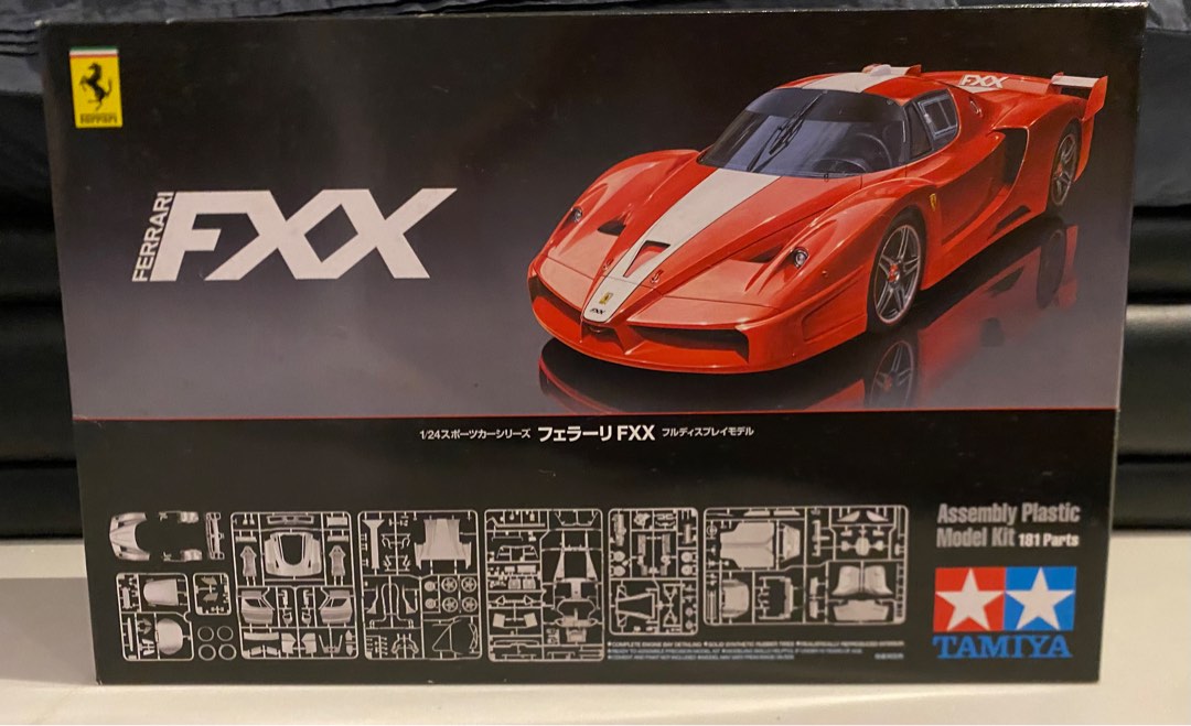 Ferrari FXX Plastic Model Kit, Hobbies & Toys, Toys & Games on Carousell