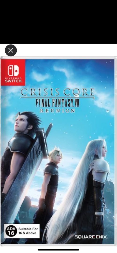 Final Fantasy VII Crisis Core Reunion, Video Gaming, Video Games ...