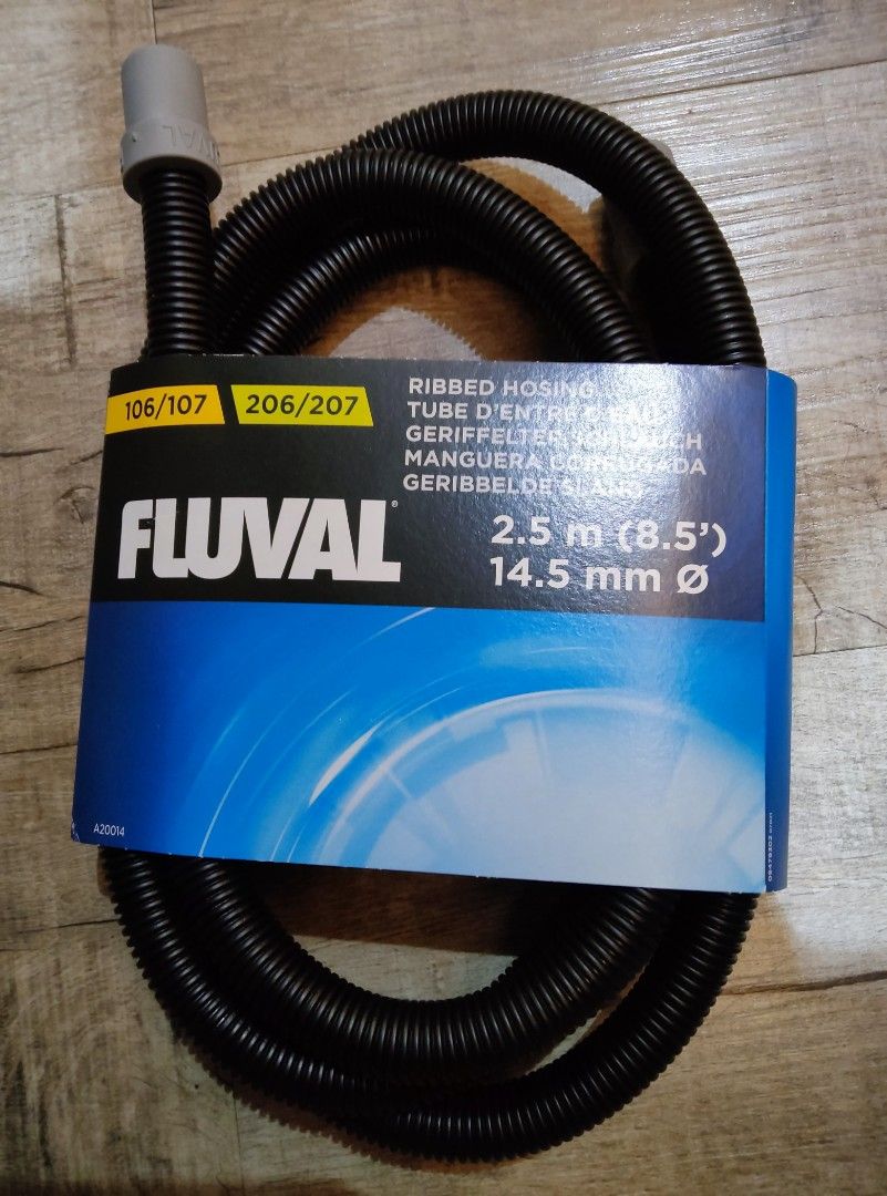 Fluval Ribbed Hosing Tube Replacement Hose, Pet Supplies, Homes & Other ...