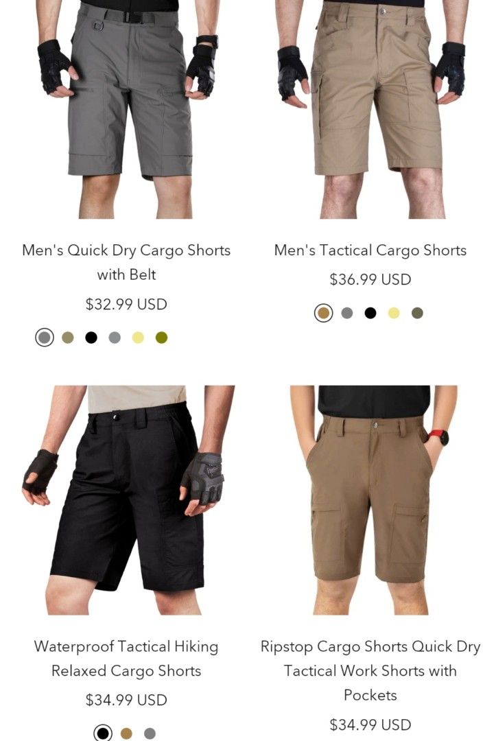 FREE SOLDIER TACTICAL GEAR | Utility Shorts, Men's Fashion, Activewear ...
