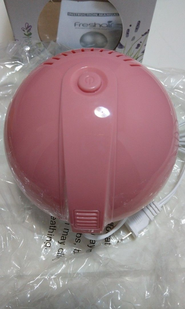 Fresh Air Revitalizer & Purifier with Color Changing Light (Pink) on ...