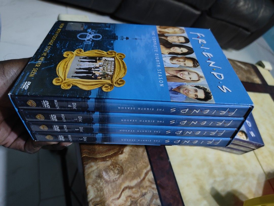 F.R.I.E.N.D.S Sitcom Season DVDs, TV & Home Appliances, TV ...