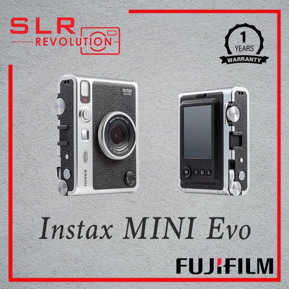 FUJI Instax MINI Evo instant camera, Photography, Cameras on Carousell