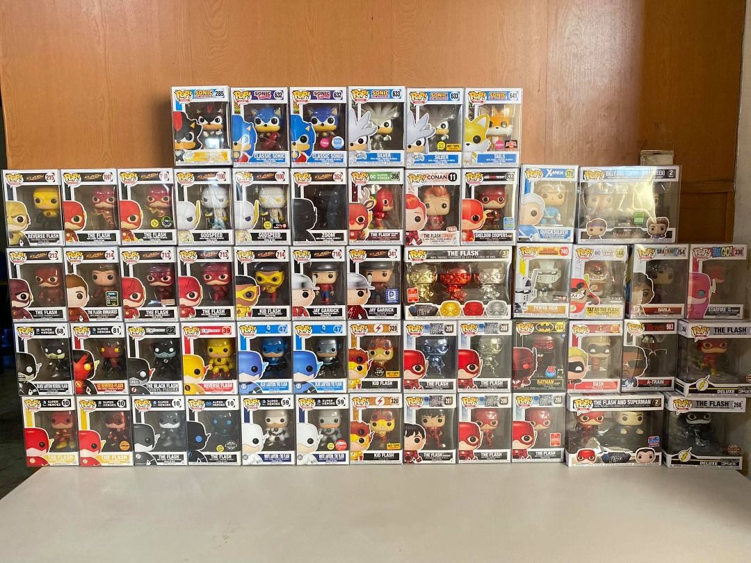 FUNKO POP - SPEEDSTERS, THE FLASH, SONIC THE HEDGEHOG, Hobbies & Toys ...