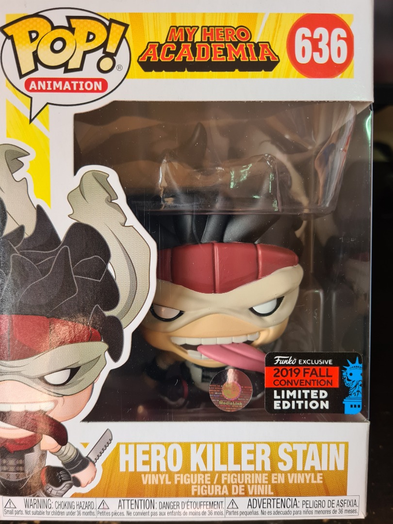 FUNKO Pop! Hero Killer Stain (My Hero Academia) on Carousell
