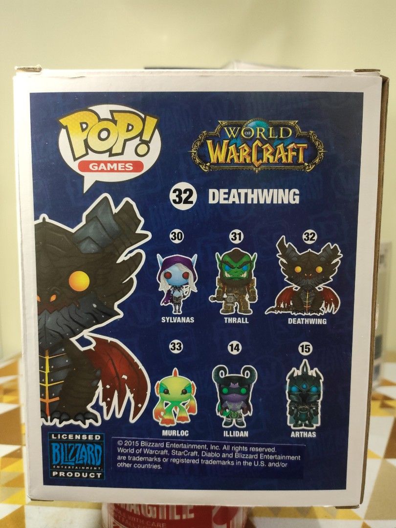 Funko Pop Warcraft Deathwing 32, Hobbies & Toys, Toys & Games on Carousell