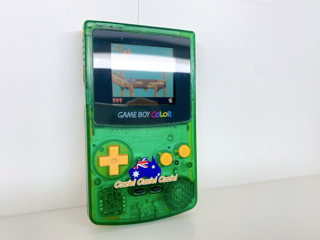 Gameboy Color Ozzie limited edition, 電子遊戲, 電子遊戲機, Nintendo 任天堂 - Carousell