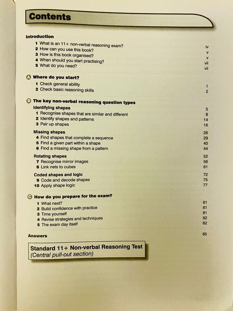 GEP preparation exercise, Hobbies & Toys, Books & Magazines, Assessment ...
