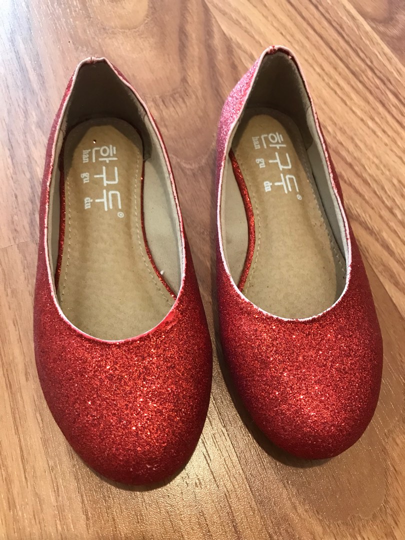 Girl Flatshoes / Bling Bling Shoes / Kids Shoes / Kids Red Shoes, Bayi ...