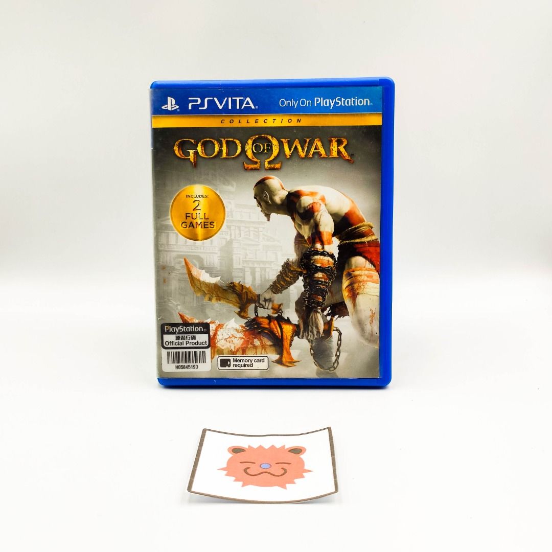 God of war collection game for PS VITA | ASIA ENGLISH Version, Video ...