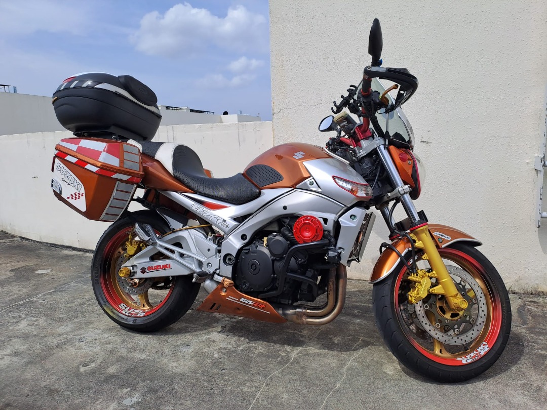 GSR400 M Suzuki, 398cc, COE Expiry End April 2028, Motorcycles, Motorcycles for Sale, Class 2A ...