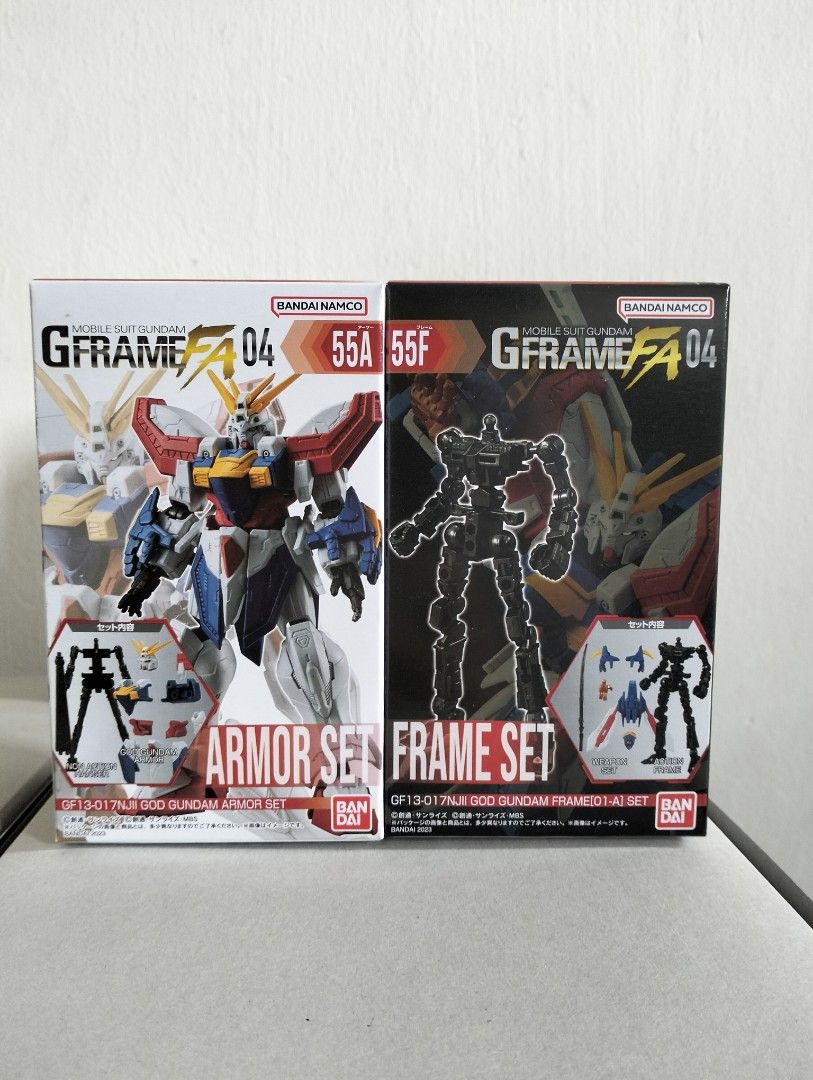 Gundam G Frame FA 04 God Gundam, Hyaku Shiki (Revive Ver), Hobbies ...