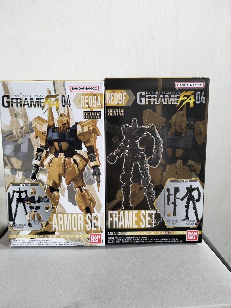 Gundam G Frame FA 04 God Gundam, Hyaku Shiki (Revive Ver), Hobbies ...