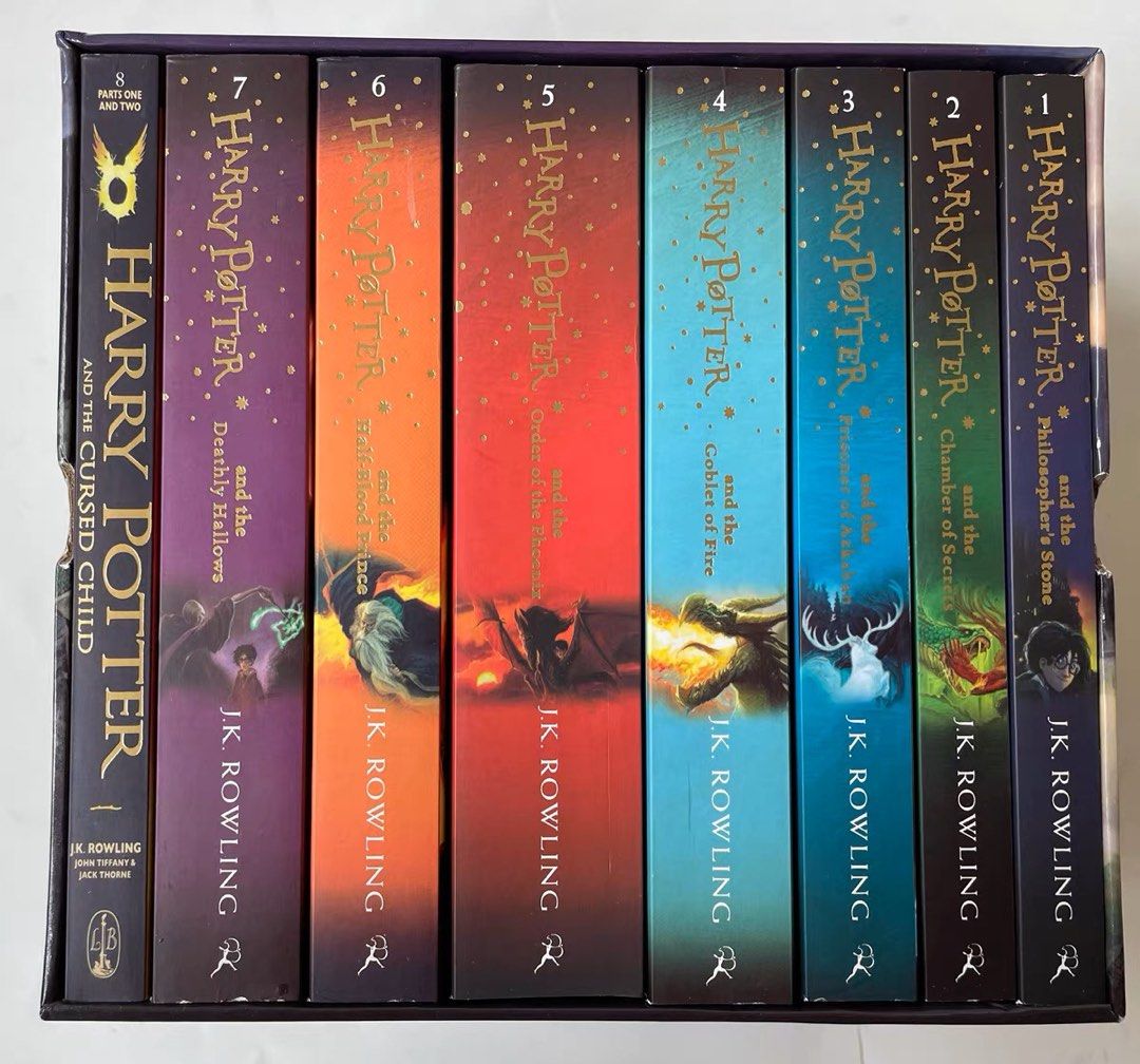 Harry Potter Complete Set Children Story Books and the Cursed Child by ...