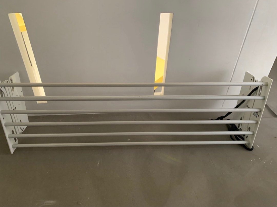 HDB BTO Clothes Rack, Furniture & Home Living, Bathroom & Kitchen ...