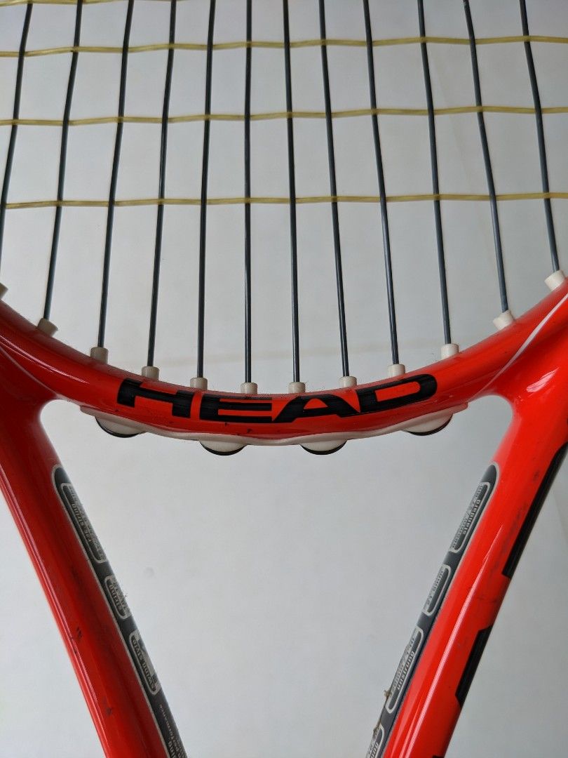 Head tennis racquet (red color frame), Sports Equipment, Sports & Games, Racket & Ball Sports on ...
