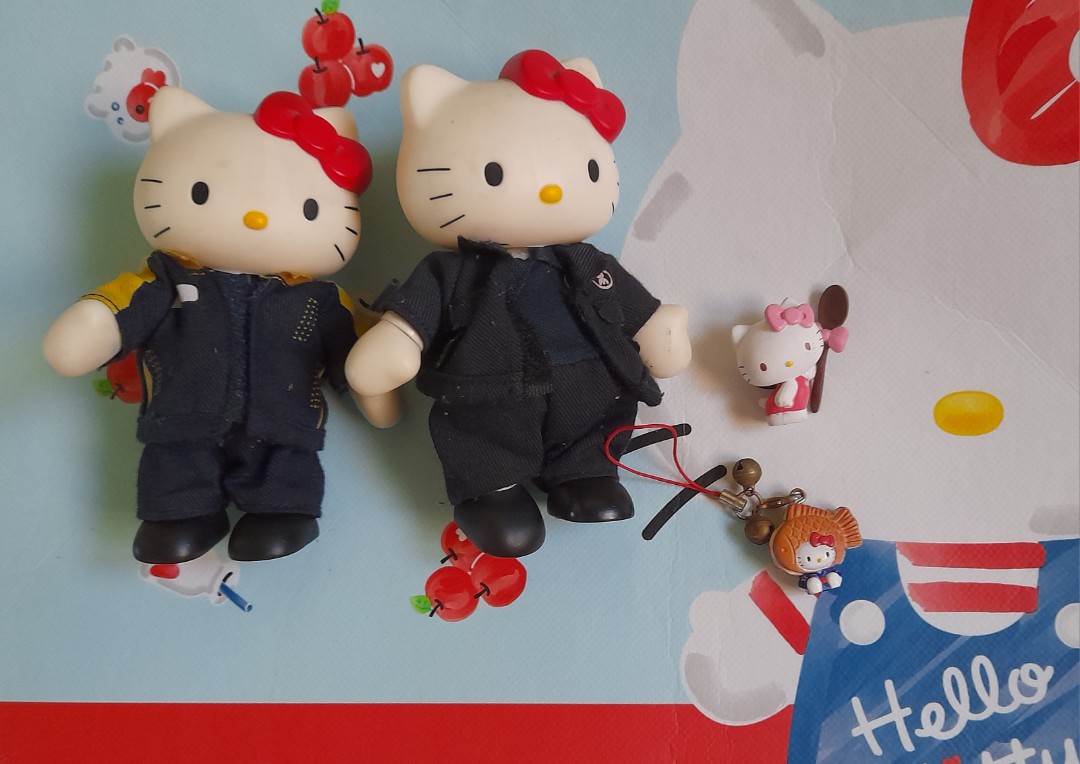 Hello Kitty Figures . Charms are sold., Hobbies & Toys, Memorabilia ...